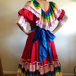 Dresses | Sinaloa Mexican Folklorico Dress | Poshmark